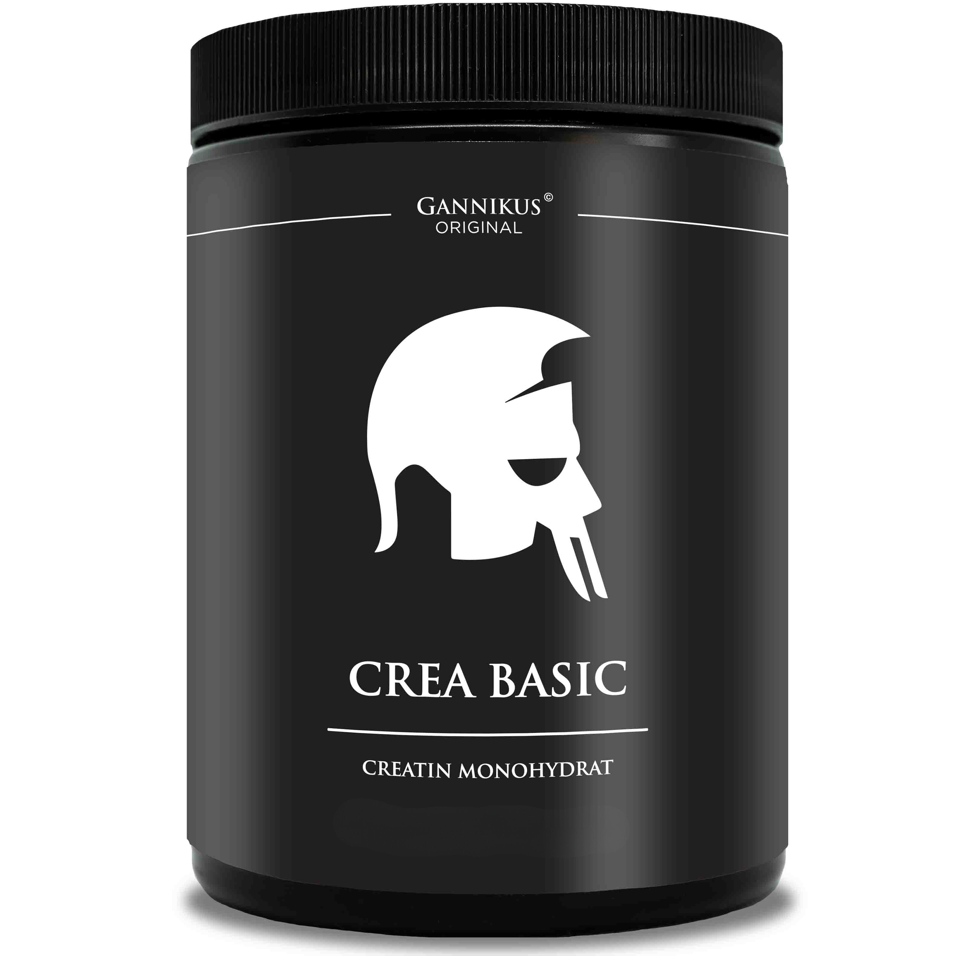 GANNIKUS Original Crea Basic (Creatin Monohydrat Pulver)